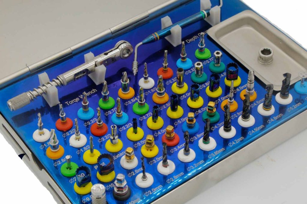 50pcs Universal Dental Implant Kit, Tools & Instruments.