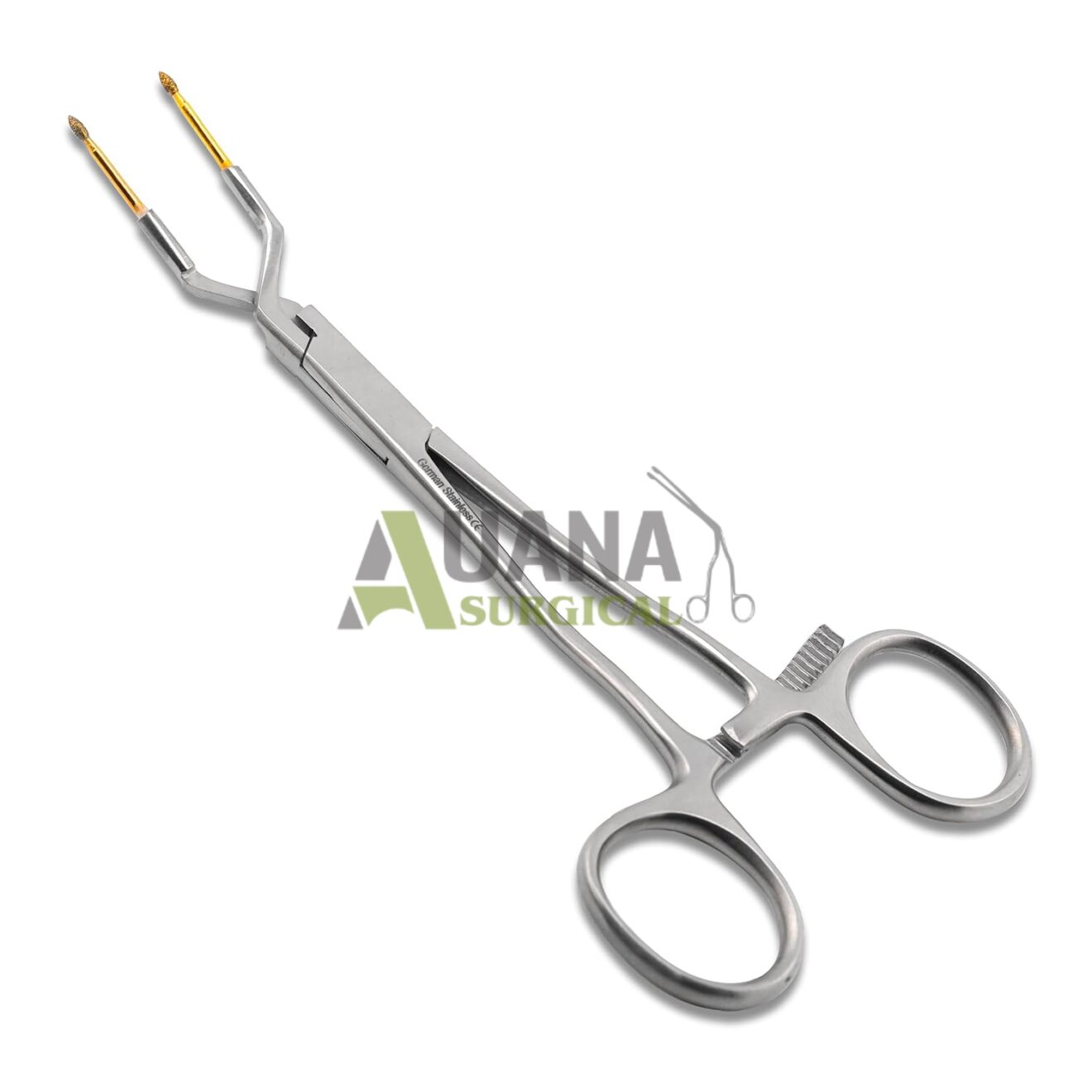 Crown Holding Gripper Forceps